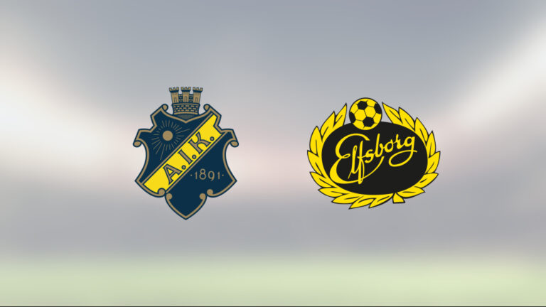 AIK tog kommandot från start mot Elfsborg - FotbollDirekt