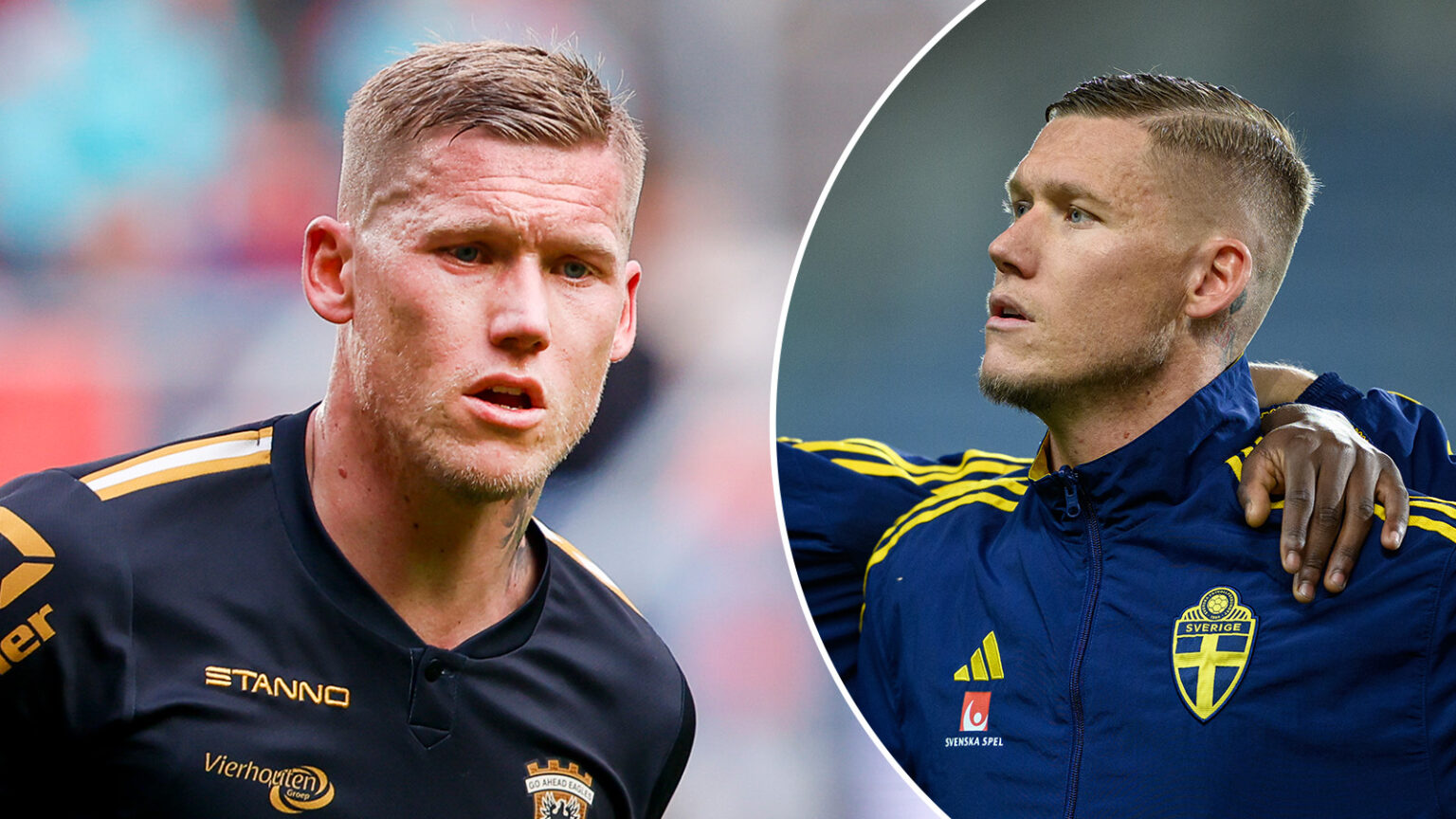 Edvardsen om Blågult: "Mitt mål" - FotbollDirekt