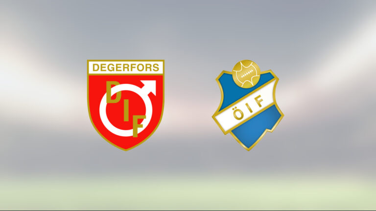 Stark första halvlek räckte för Öster mot Degerfors - FotbollDirekt
