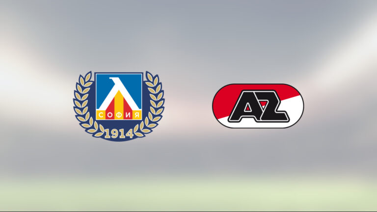 AZ Alkmaar vann första matchen med 2–0 mot Levski Sofia - FotbollDirekt