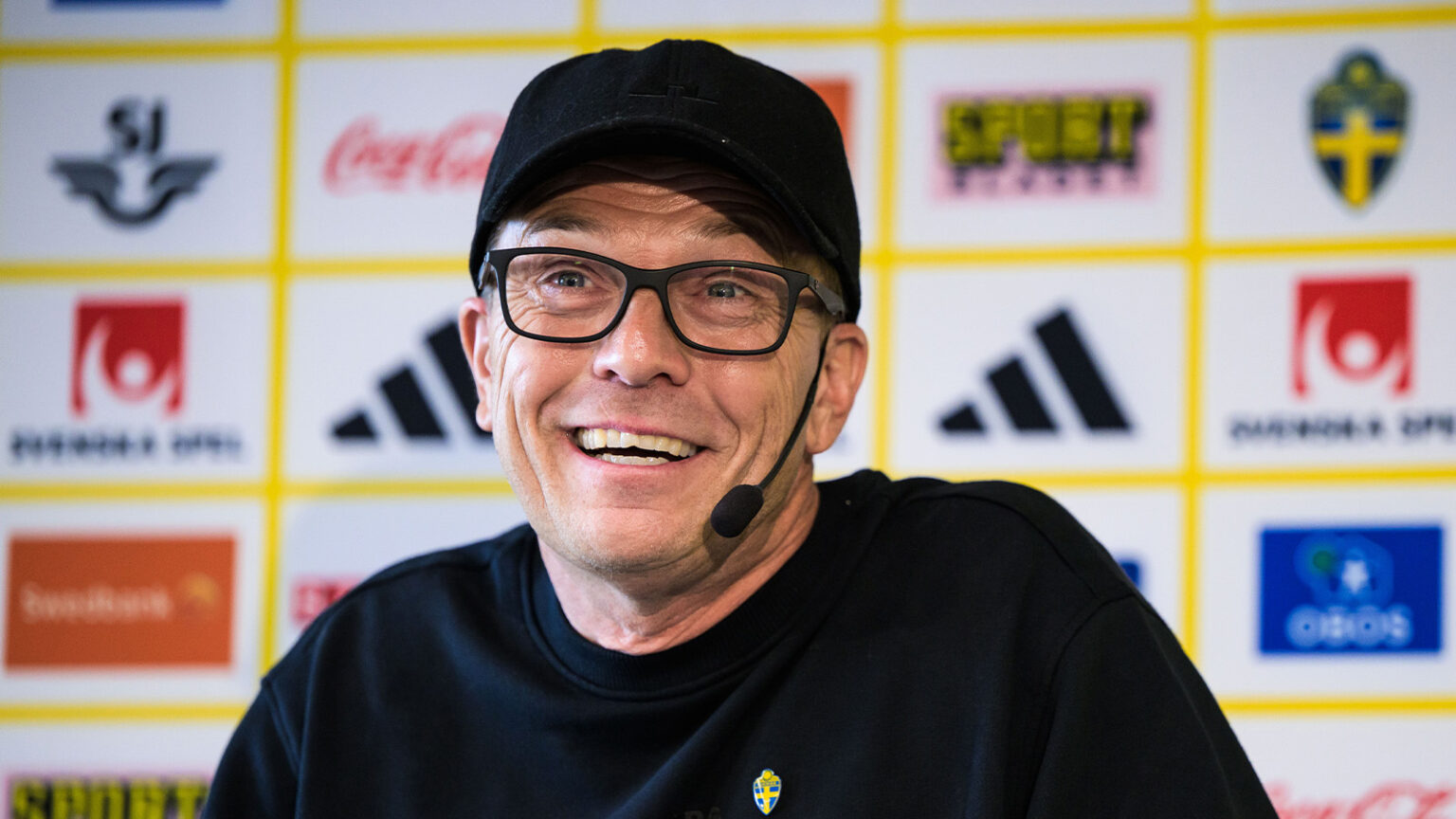 Tony Gustavssons första ord som Sveriges nya förbundskapten