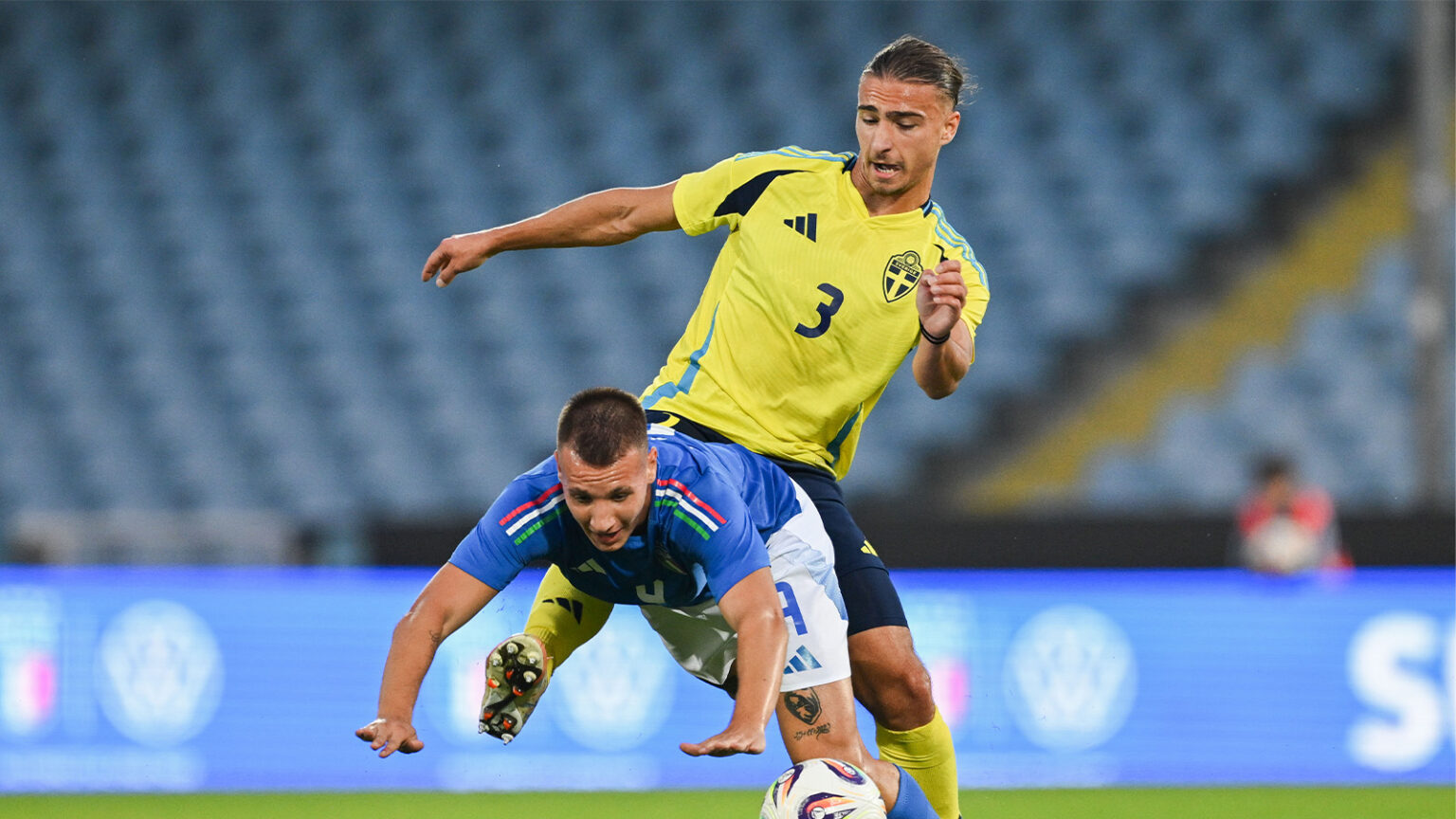 Sveriges U21-landslag föll tungt mot Italien i EM-kvalet