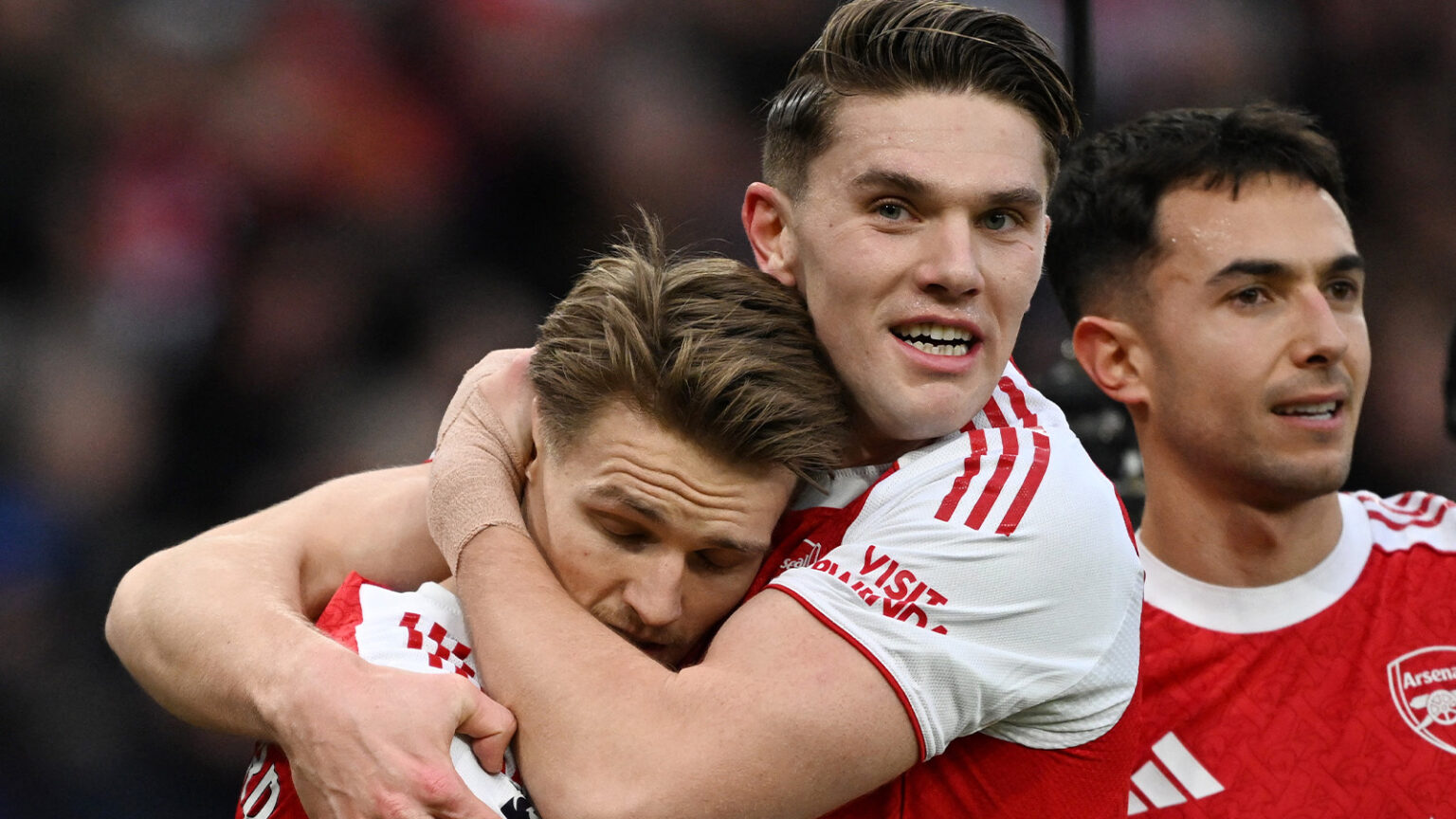 Noah Christoffersson efter Örgrytes kvalseger mot IFK Norrköping