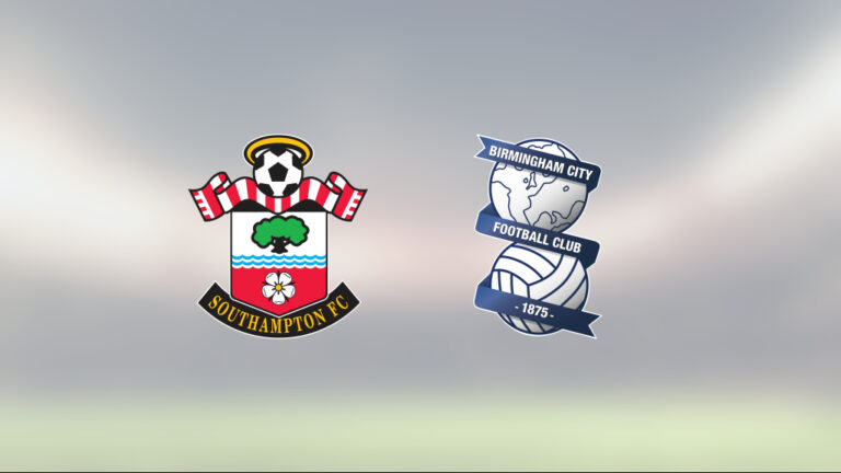 Southampton vann med 3–1 mot Birmingham