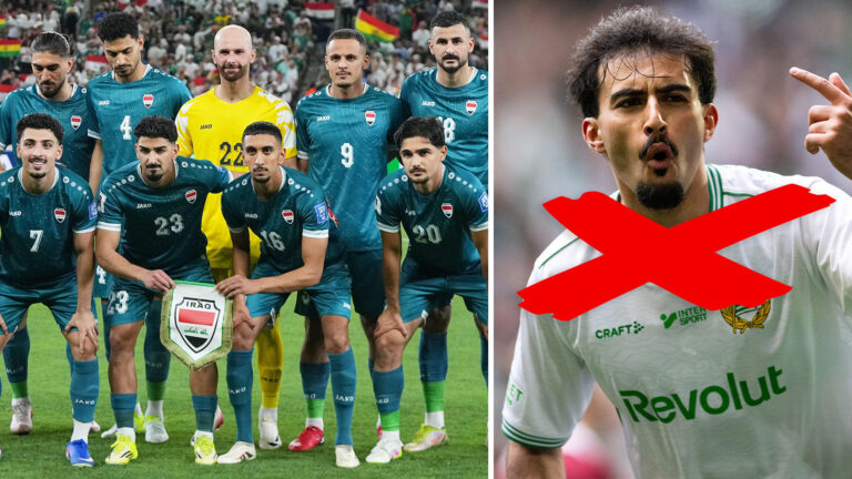 Klart: Sex svenskar i Iraks VM-trupp – Montader Madjed petas