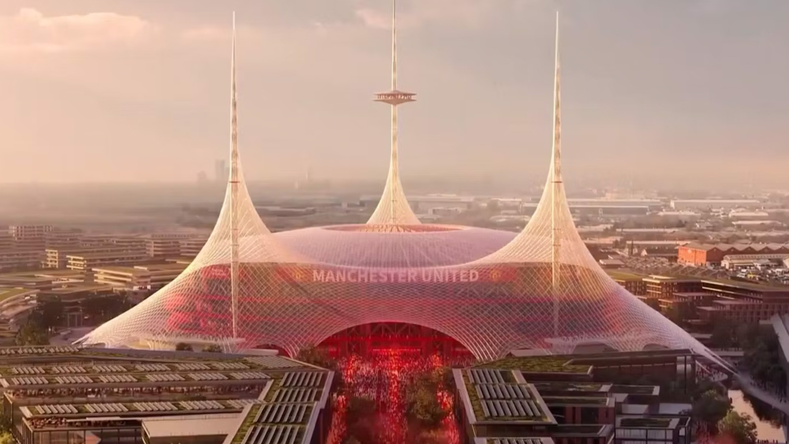Här ska Man United bygga nya monster-arenan - FotbollDirekt